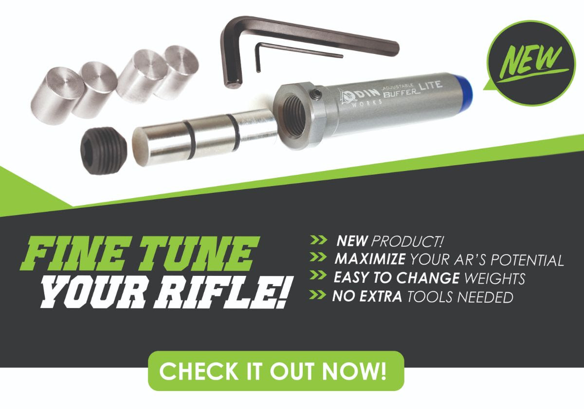 ODIN WORKS SHOWS OFF NEW ADJUSTABLE AR PLATFORM BUFFER SYSTEM!!! - ATTACKCOPTER