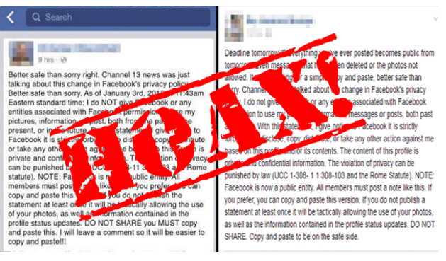 Netizens turns Hoax Facebook chain messages into witty posts - Attracttour