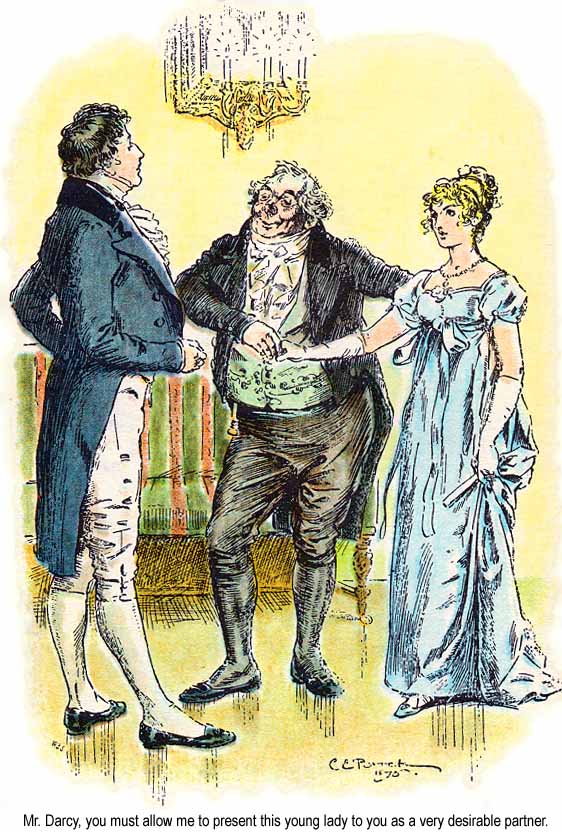 P&P: Behind the Scenes - The Lucas Lodge Party (from Sir William's POV ...