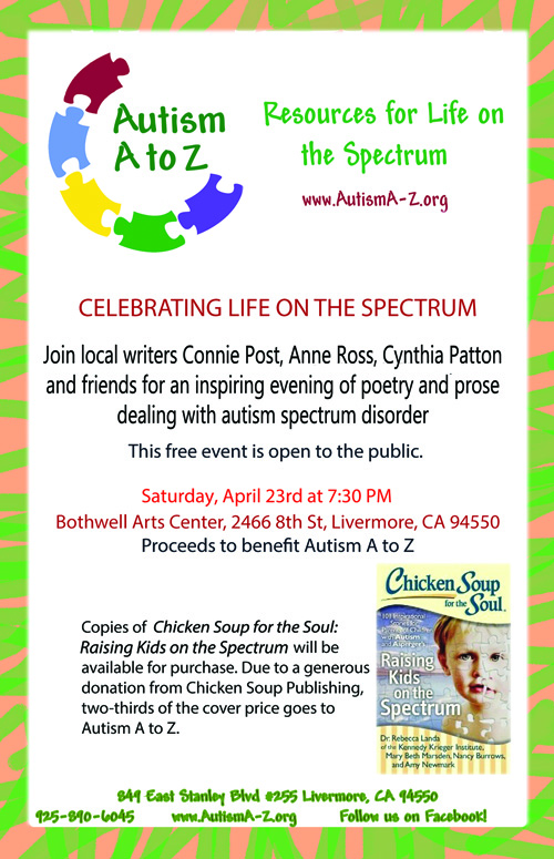 Flyer for the Upcoming Autism Awareness Event