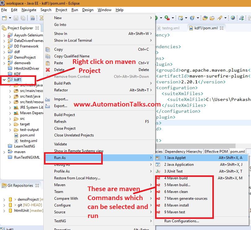 Maven Build Life Cycle - Build process in Maven