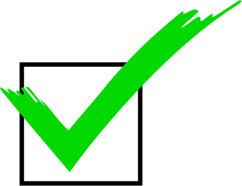 tick symbol - Avatar Industrial