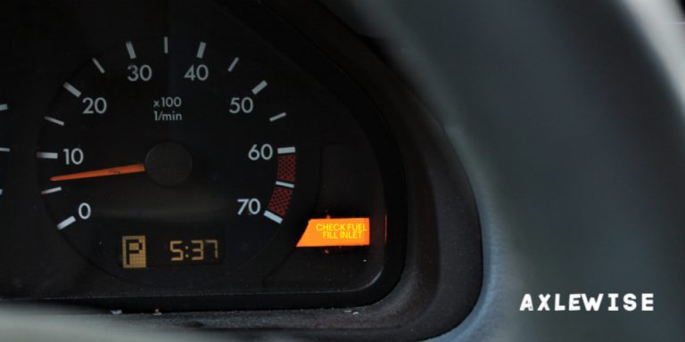 Check Fuel Fill Inlet: What Does It Mean & How To Fix It