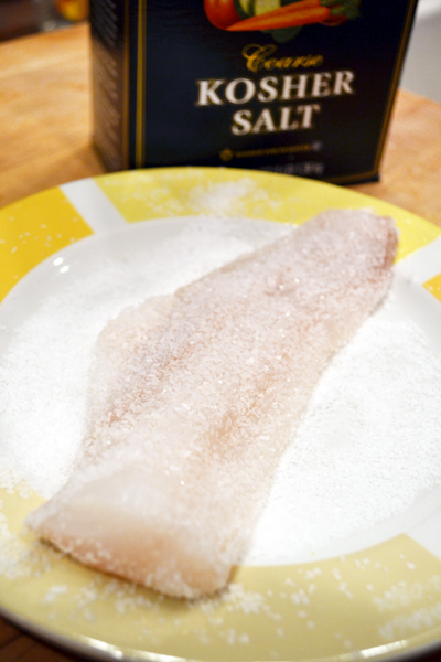 Salted Cod with Corn and Clams | barque & bite