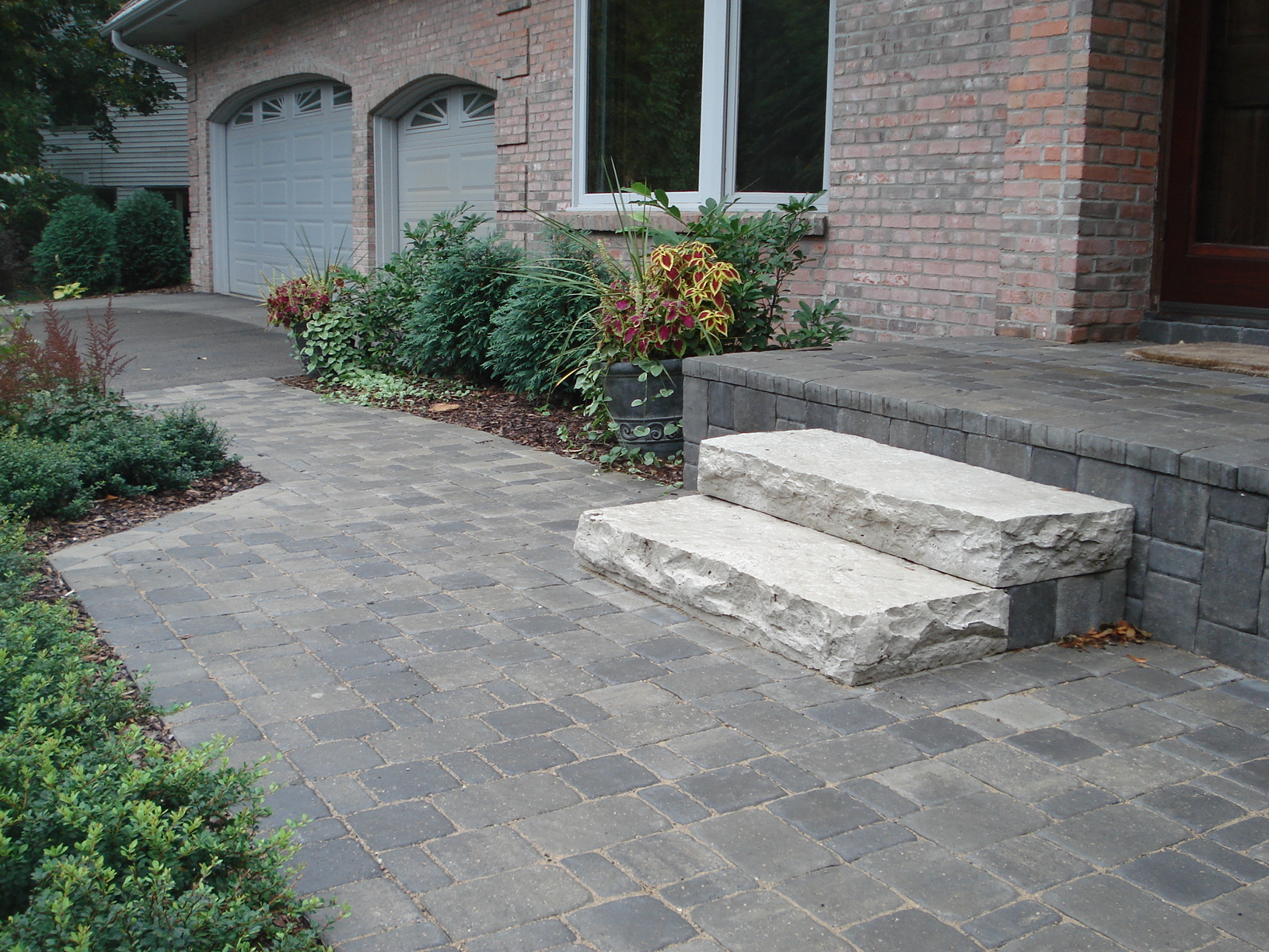 Stone, Paths, Landing & Steps - Beds and Borders Landscape Design