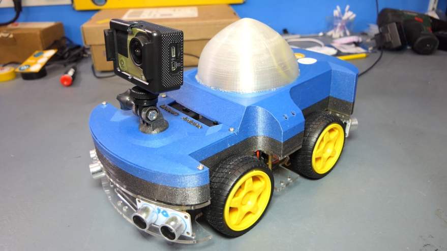 650 Rover Arduino Piloté Par Bluetooth Sur Android Avec Virtuino
