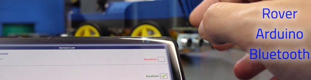 [6/50] Rover Arduino piloté par Bluetooth sur Android avec Virtuino