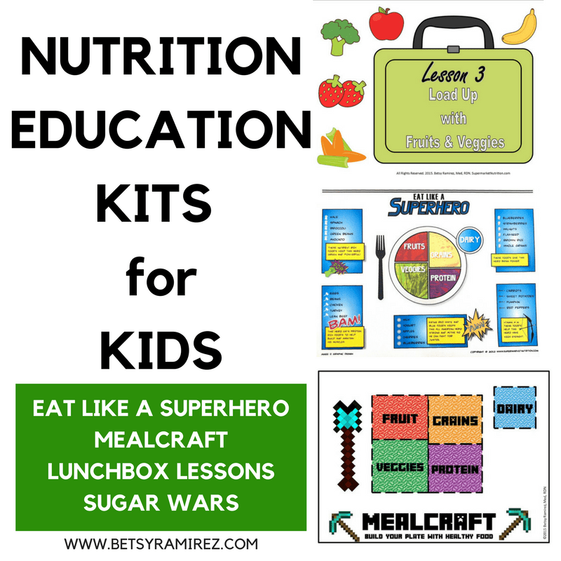 Nutrition Education Ideas for Kids - Betsy Ramirez