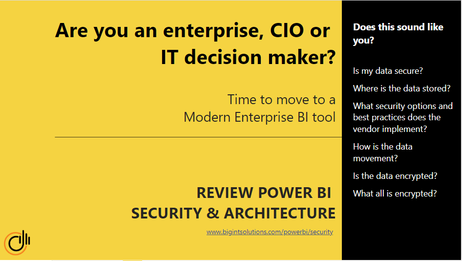 Bi Architecture Power Bi Security And Architecture Advise 7012