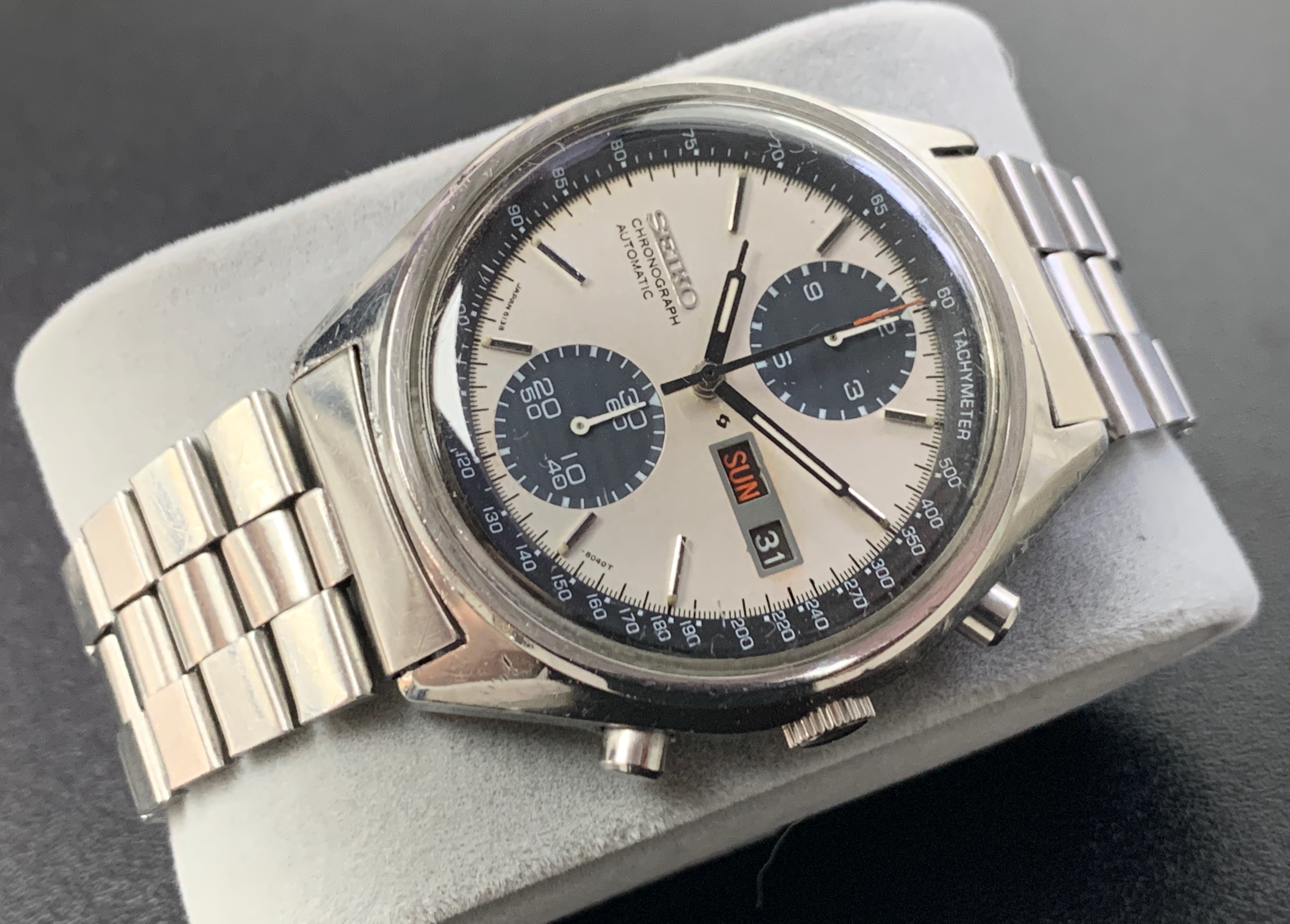 September 1977 Seiko 6138-8020 “Panda” Chronograph – BlairWatch Project