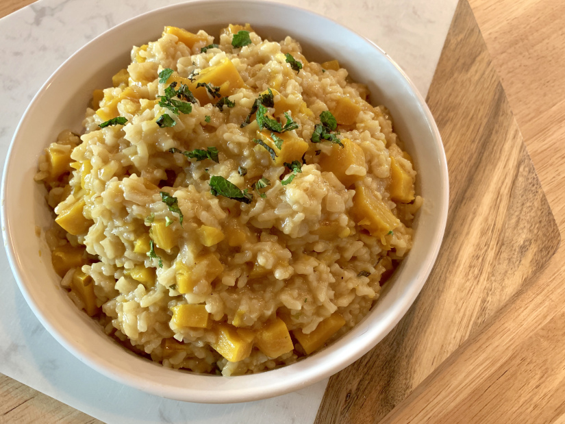 Risotto with Delicata Squash (Instant Pot) - BlakOpal