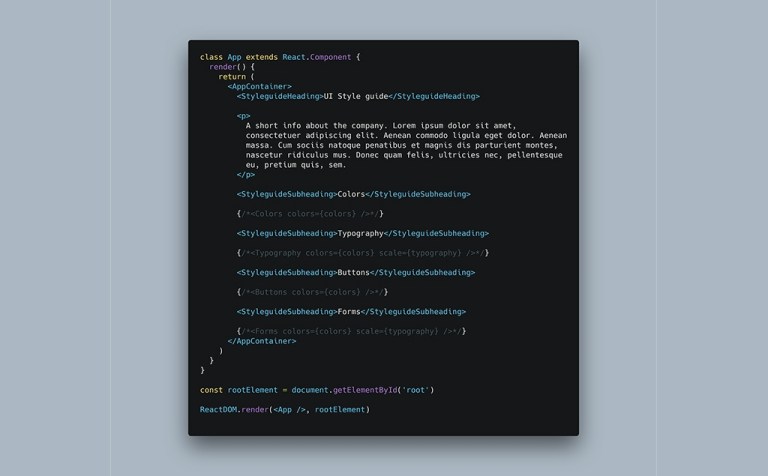How To Build A Great Style Guide With React And Styled Components Pt1