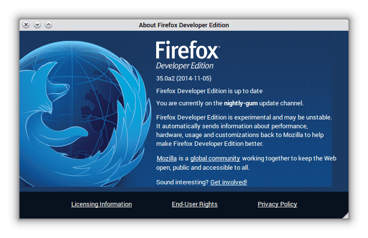 Firefox Developer Edition ya se puede ir probando