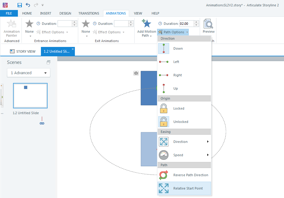 Examples of Motion Path Animations in Storyline 2 – Keypoint Learning Blog