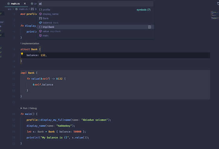 Intro to Rust Analyzer