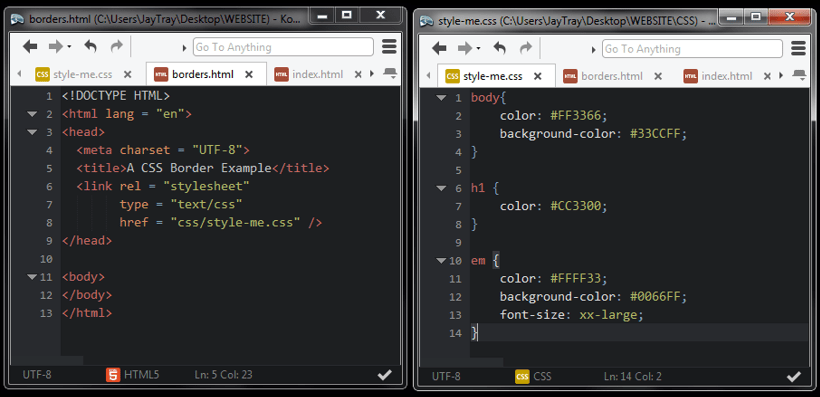 CSS Border - The JayTray Blog
