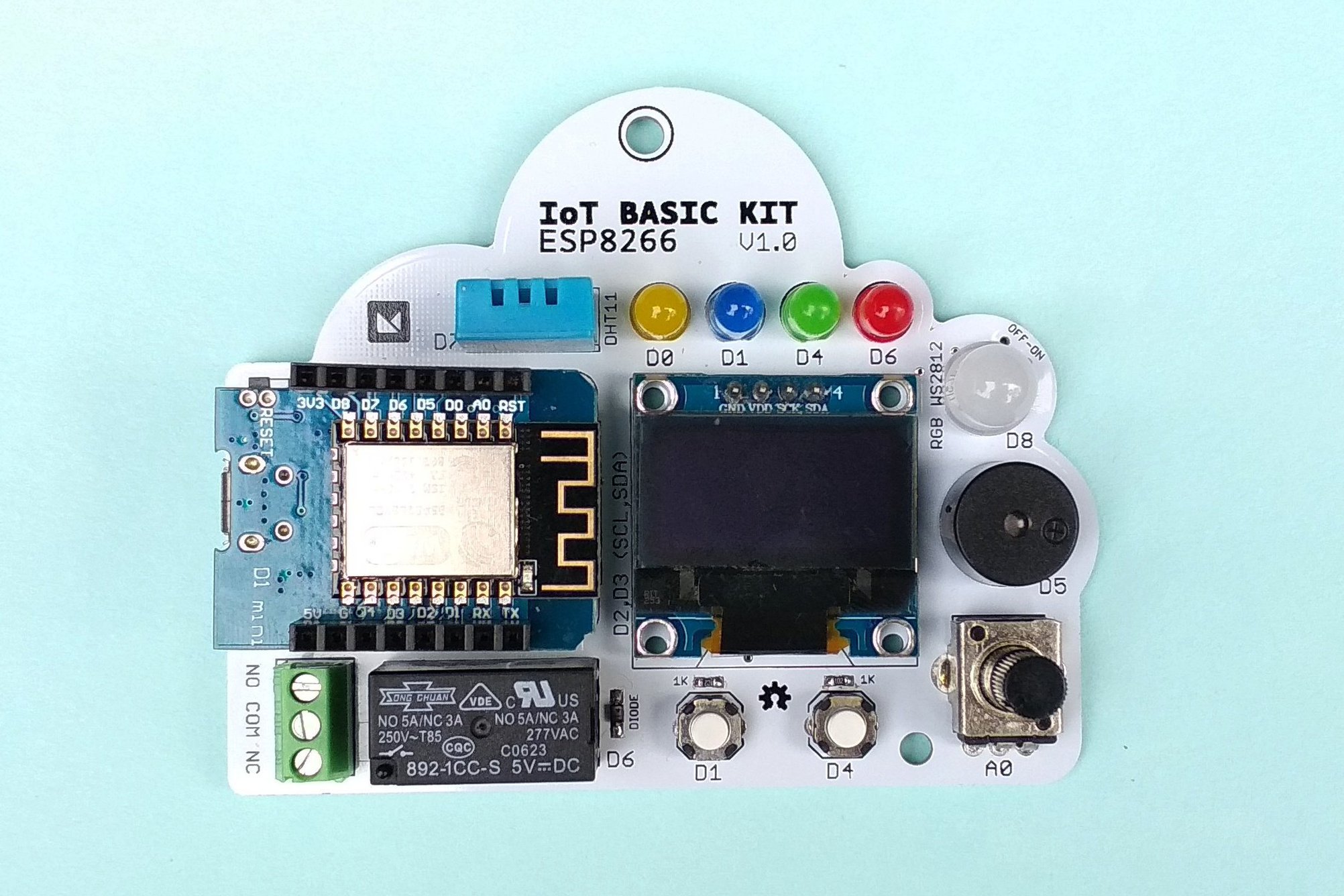 Tindie Blog | Starter Basic Kit IoT – ESP8266