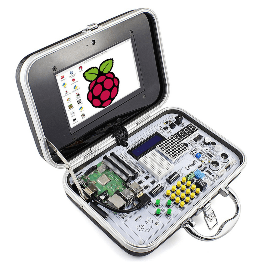 Tindie Blog | Learn Raspberry Pi with This Suitcase Full of Electronics!