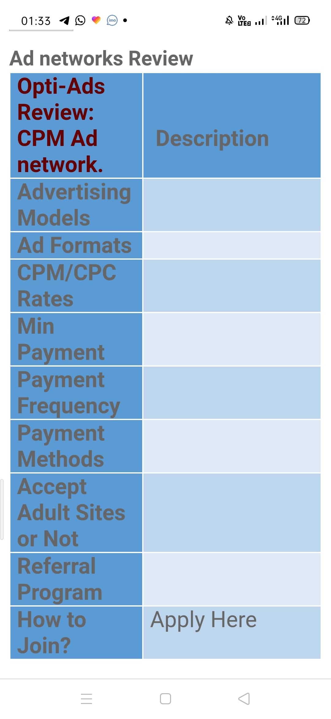 Add Responsive Table In Blogger Post Easily Without HTML.