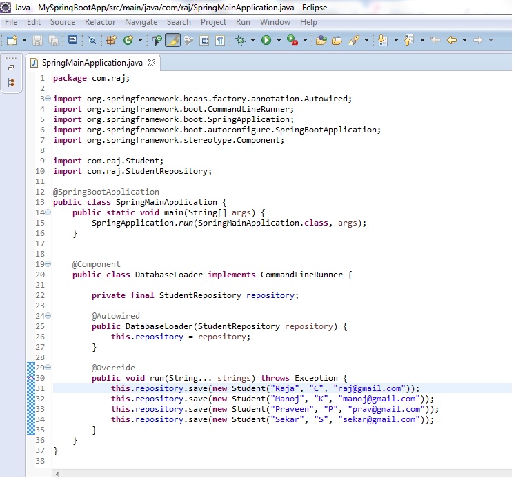 Integrating Spring Boot with ThymeLeaf