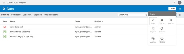 Loading Data into Oracle Autonomous Data Warehouse using OAC ...