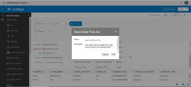 Loading Data into Oracle Autonomous Data Warehouse using OAC ...