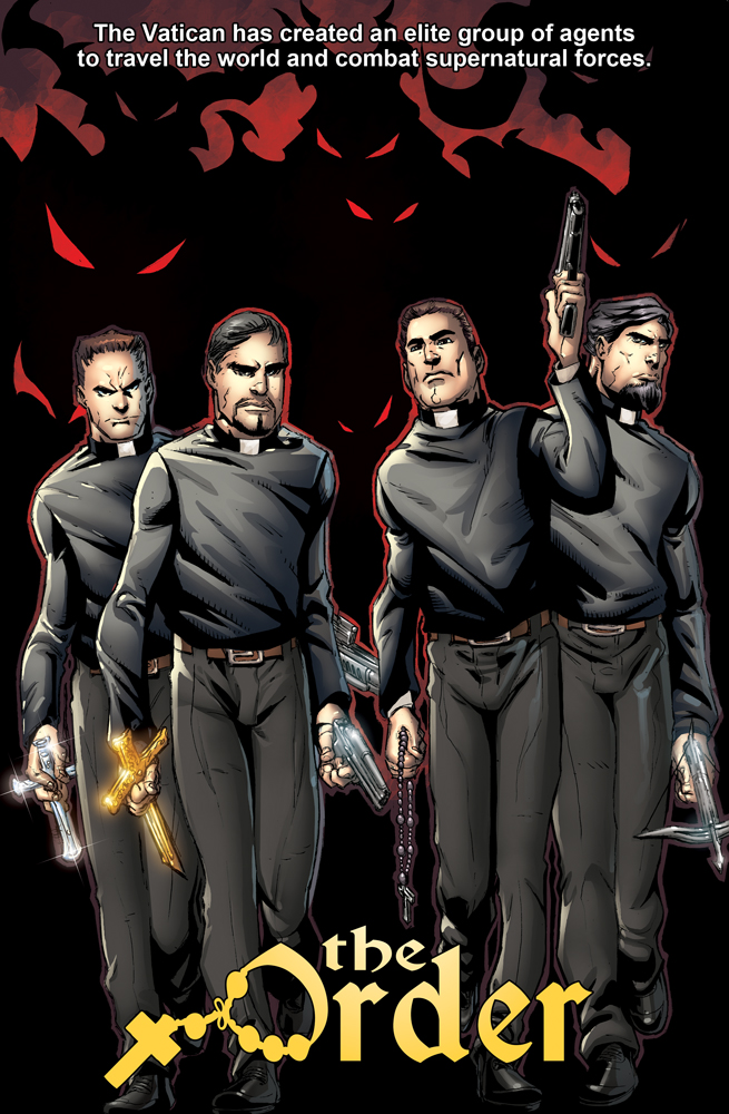 Bluegrass Films Options Arcana's 'The Order' Graphic Novel - Bloody ...