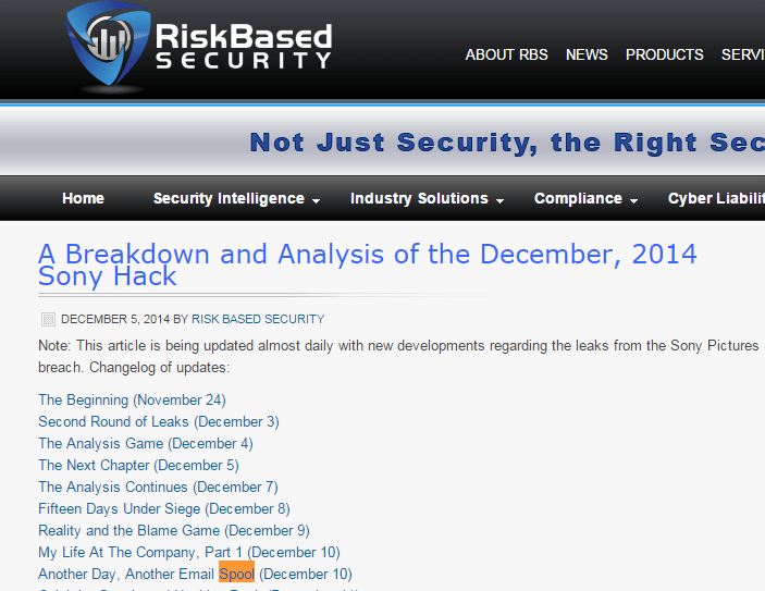 The Sony hack, and why your email might be next — bobsullivan.net