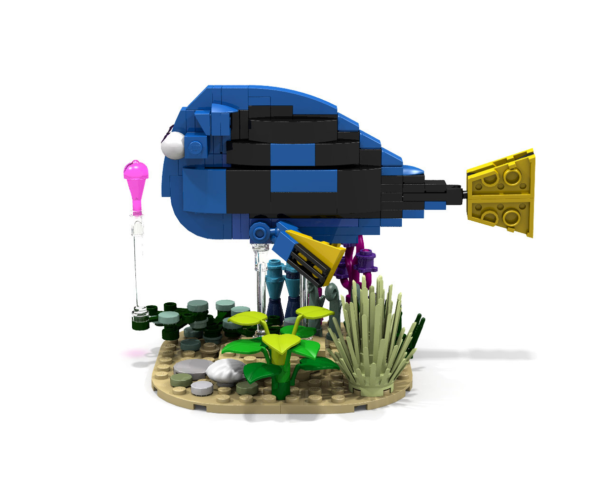 This Custom LEGO Finding Dory Build Is A Promising One