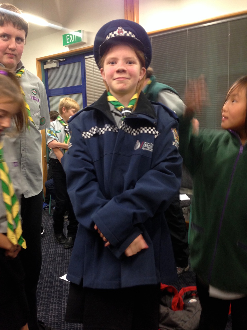 Scouts Visit Johnsonville Police Station | Brooklyn Scouts, Wellington