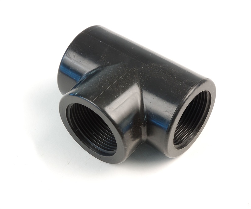 Brownrig, Supplies, Tee – female threaded PVCu