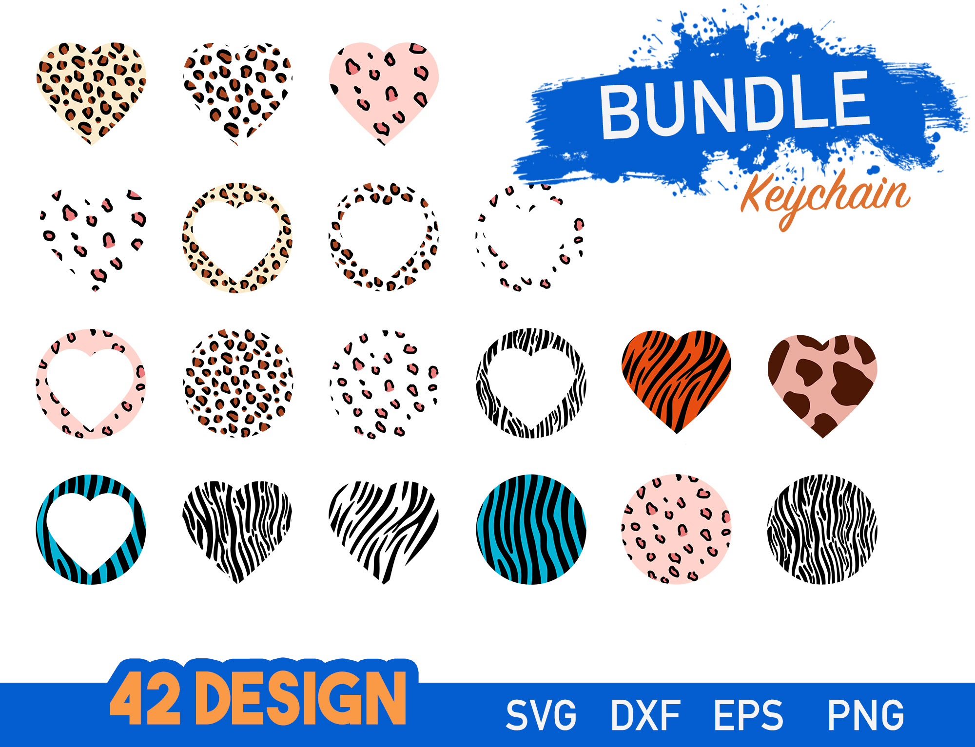 96 Keychain Round Pattern Svg Free Include EPS – Keychain SVG Cut Files