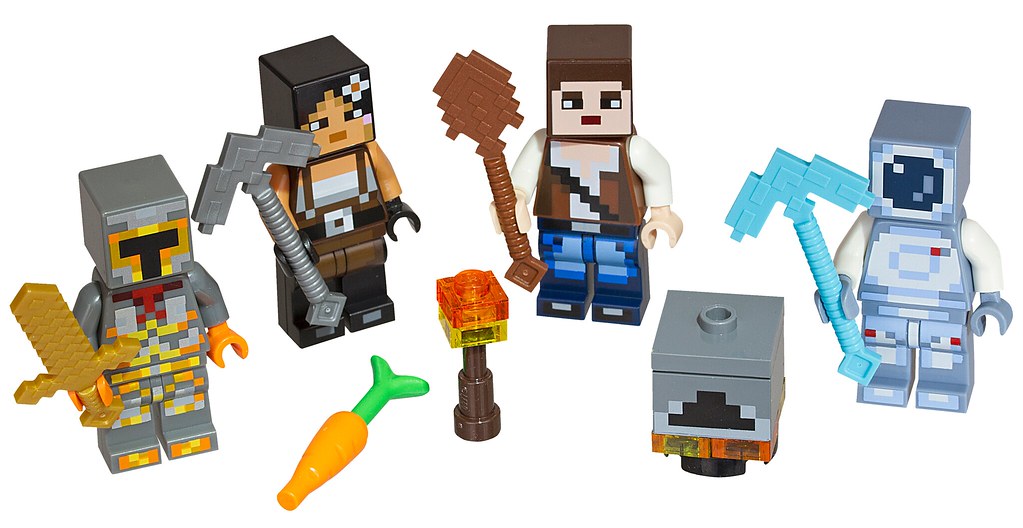 Skin Packs LEGO Minecraft : les visuels officiels - HelloBricks