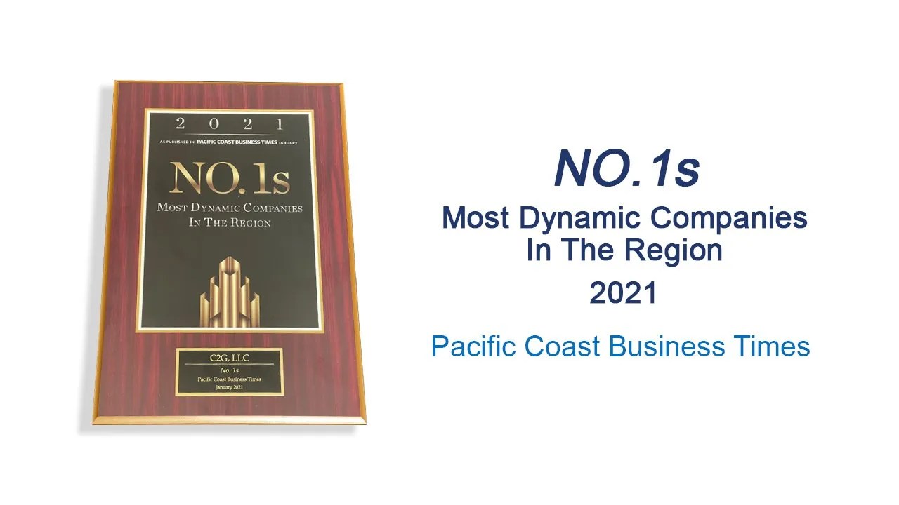 C2G Wins NO.1s 2021 Award - C2G, Inc.