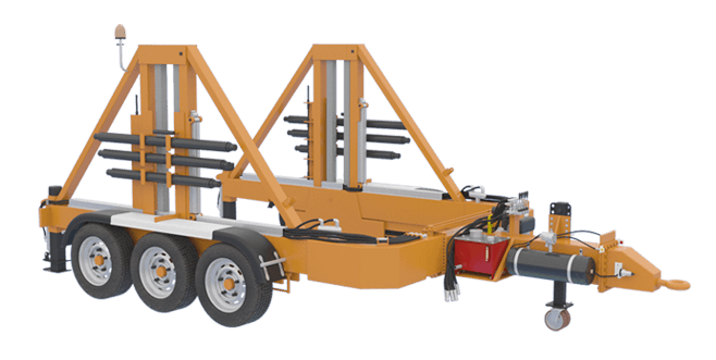Cable Pulling Machines, Cable Pulling Winches, Cable Drum Trailers