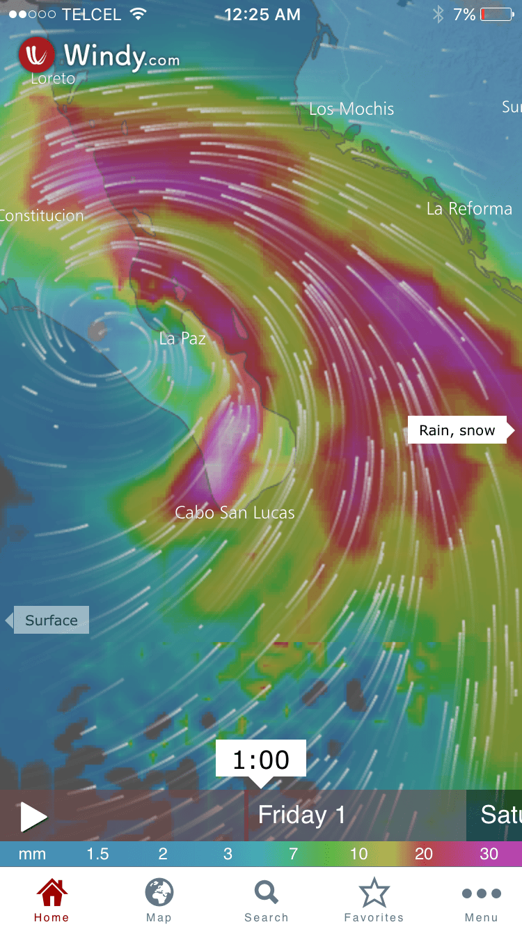 Tropical Storm Lidia Update - Cabo Discount Tours