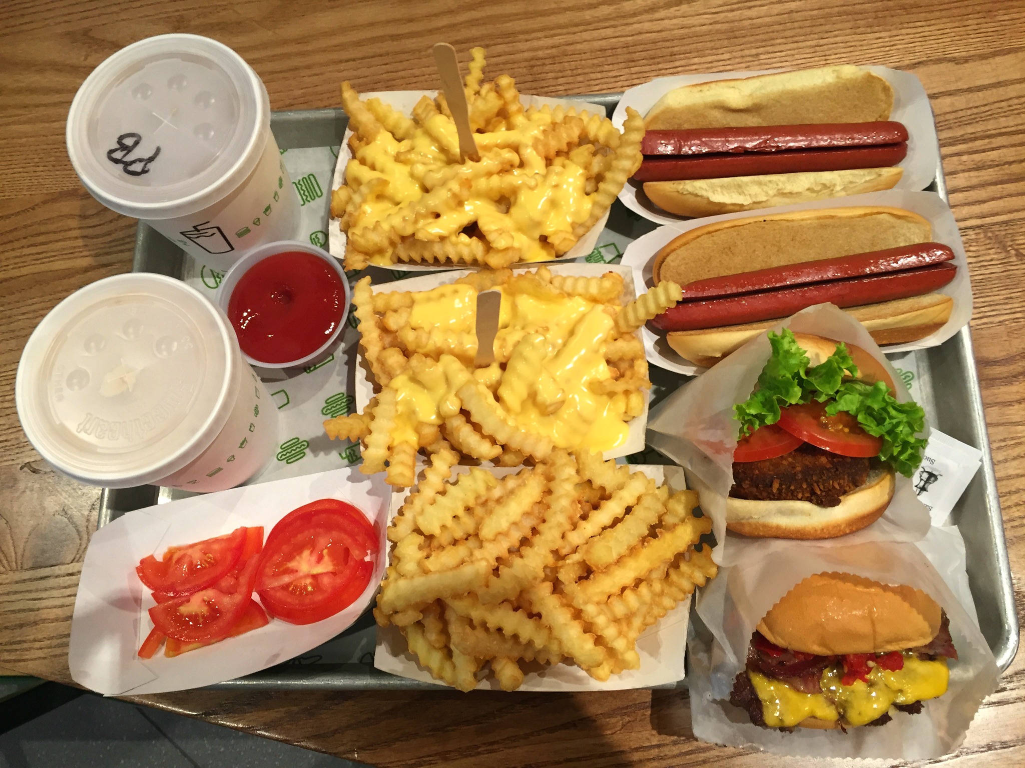 Family dining at Shake Shack Cardiff - Cardiff Mummy SaysCardiff Mummy Says