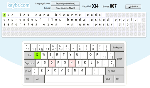 Aprende a tipear más rápido con keybr – Ceci de Viaje
