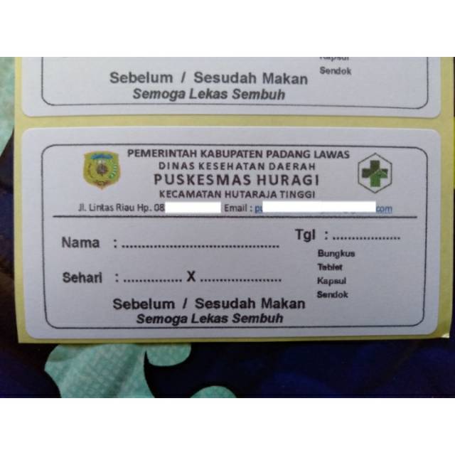 Contoh Stiker Label Obat / Gambar Label Obat Dalam Bahasa Inggris ...