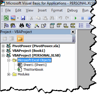 What is Personal Macro workbook and how to use it?