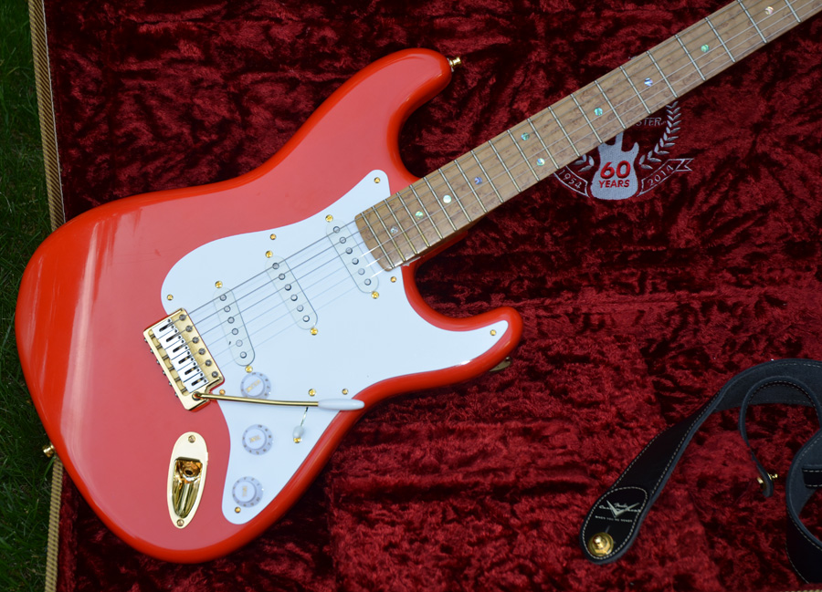 Red Custom Stratocaster Build | ChasingGuitars