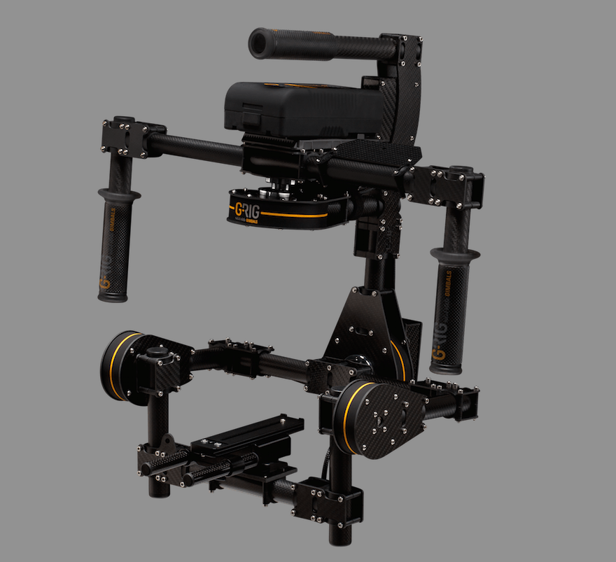 G-RIG Valos is Well a Brushless Gimbal Camera Rig at NAB 2014: