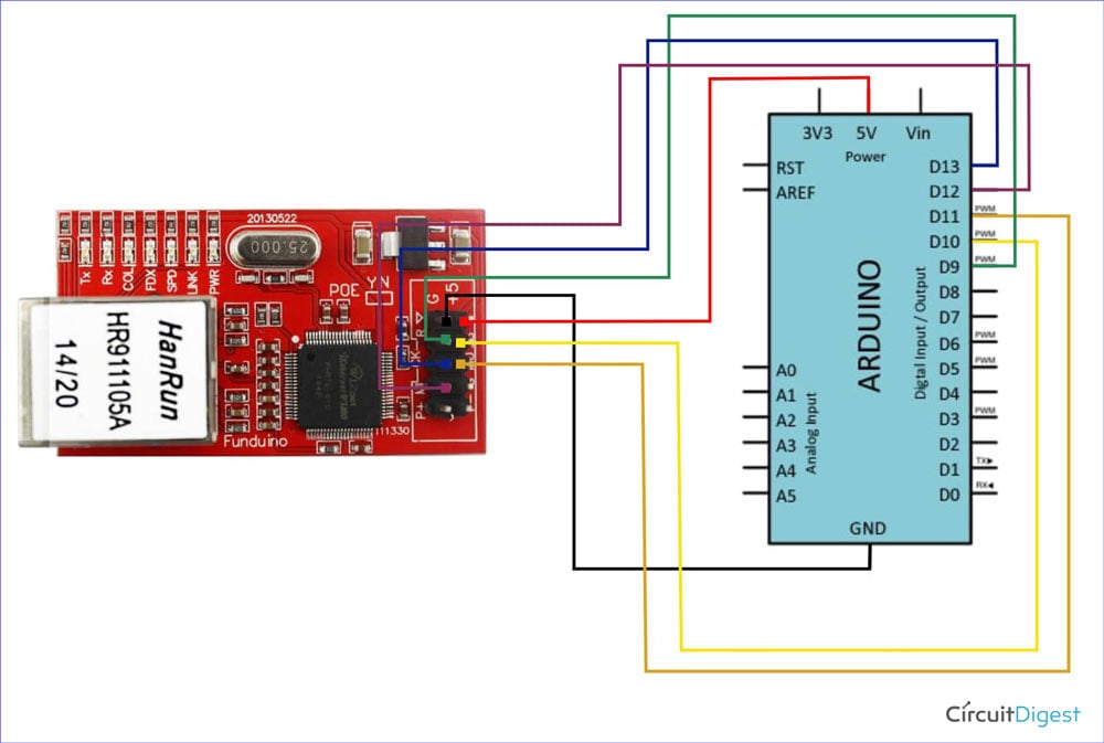 Arduino Nano Wiring Diagram