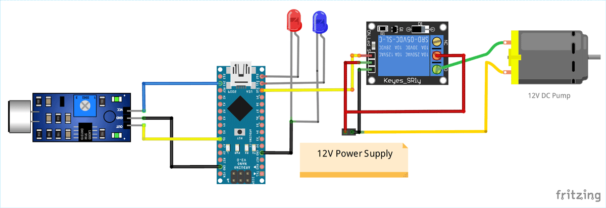 Circuit Diagram Mini Project On Fountains - Circuit Diagram
