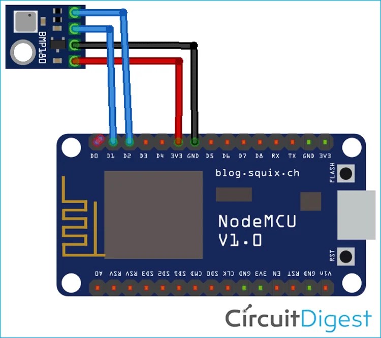 Multi Channel Temperature Data Logger Circuit Diagram - Circuit Diagram