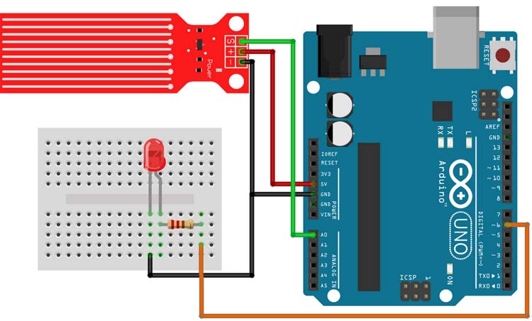 Water Level Sensor Wiring Diagram