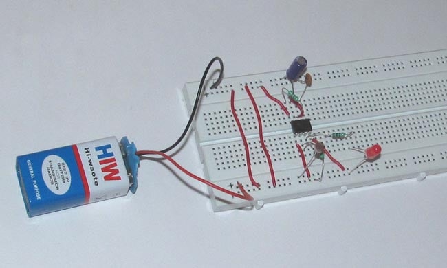 Ldr Dark Sensor Circuit