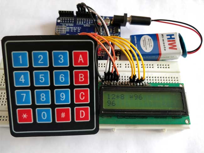 Circuit Diagram Of Arduino Keypad - Circuit Diagram
