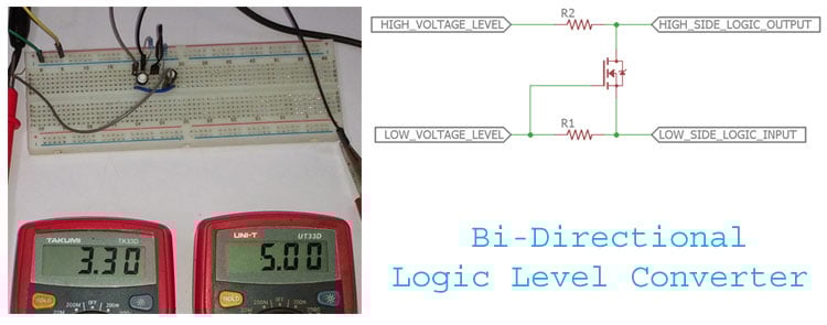 level shifter circuit - Wiring Diagram
