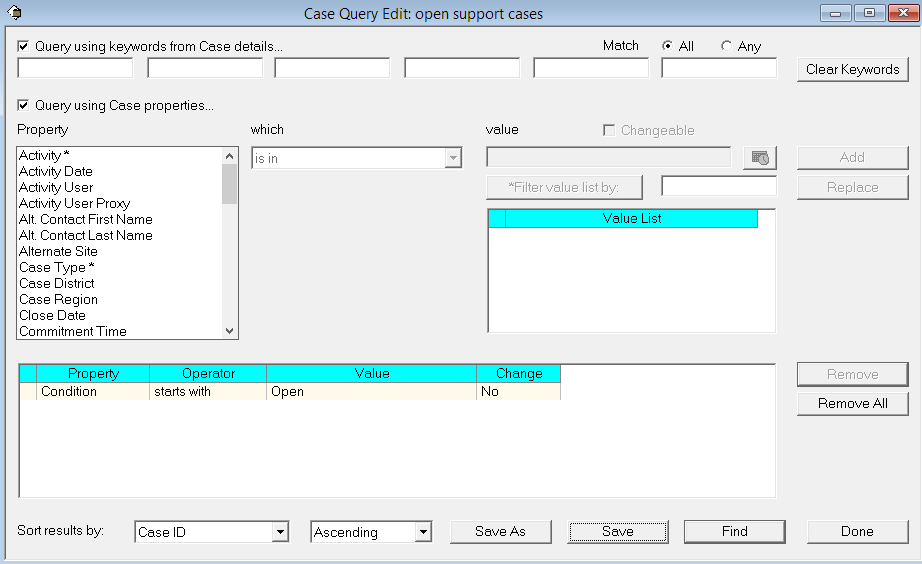 query.png - Clarify Solutions | Dovetail Software